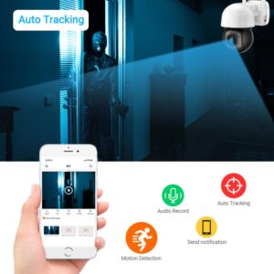 HD 1080P Auto Tracking AI Camera V380 - V380