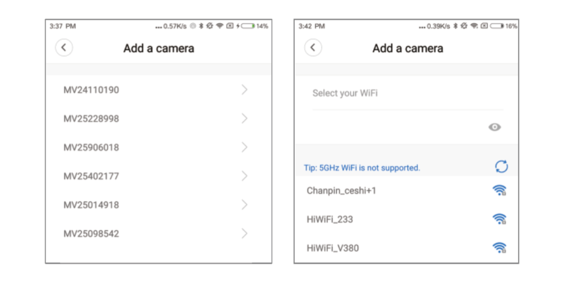 V380 Instructions for use - V380